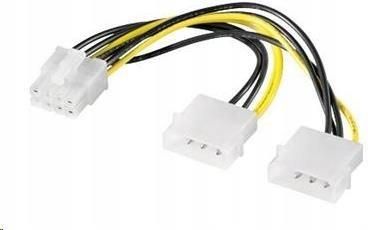 Adapter zasilania Atx 8pin 8 pin 12V 2x Molex 4pin - Opinie i ceny na ...