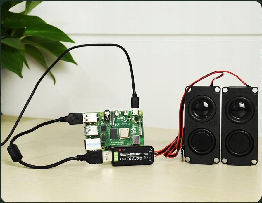 Mikrokontroler Karta dźwiekowa Usb Raspberry Pi Linux Win Android ...