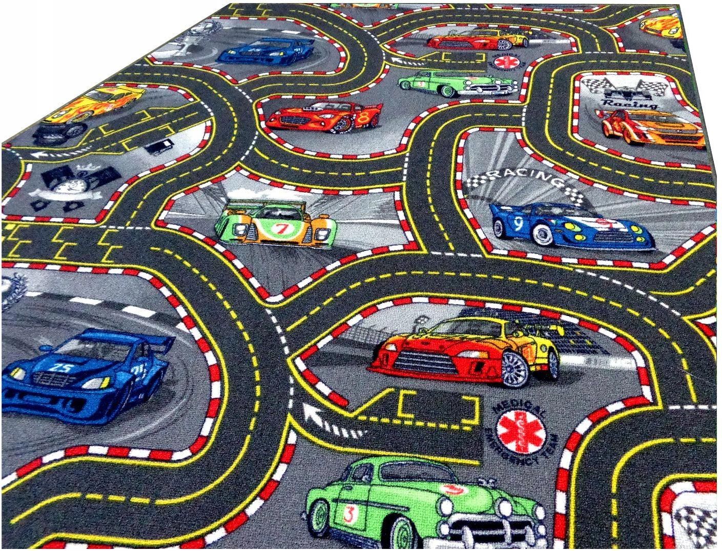 Dywanik Dziecięcy Kids Cars Szary 160X200 Auta - Opinie i atrakcyjne ...