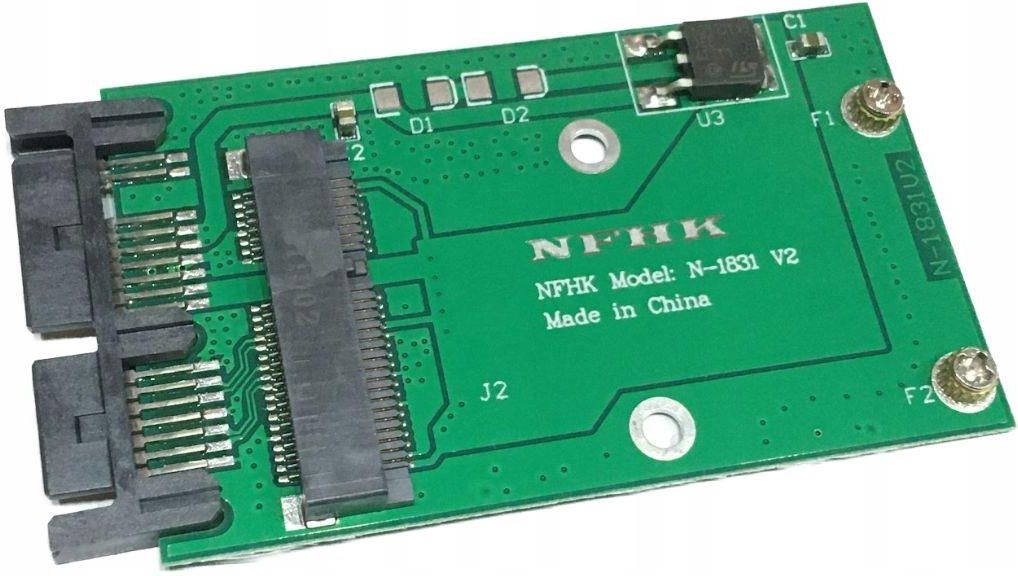 Adapter mPCIE Ssd na Mikro Sata Lenovo T400S T410s - Opinie i ceny na ...