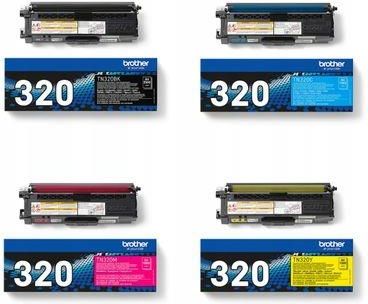 Brother TN-320 CMYK - Opinie i ceny na Ceneo.pl
