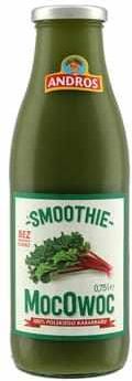 Andros Mocowoc Smoothie Rabarbar 0,75L - Ceny i opinie - Ceneo.pl