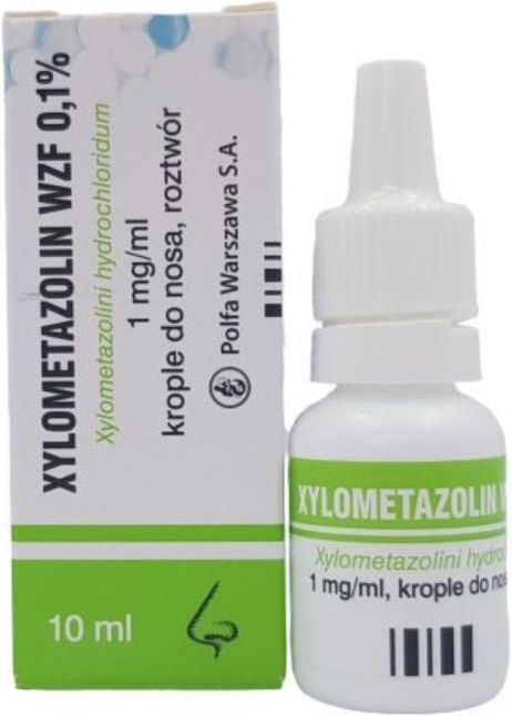 Xylometazolin 0,1% Krople Do Nosa 10 ml - Opinie i ceny na Ceneo.pl