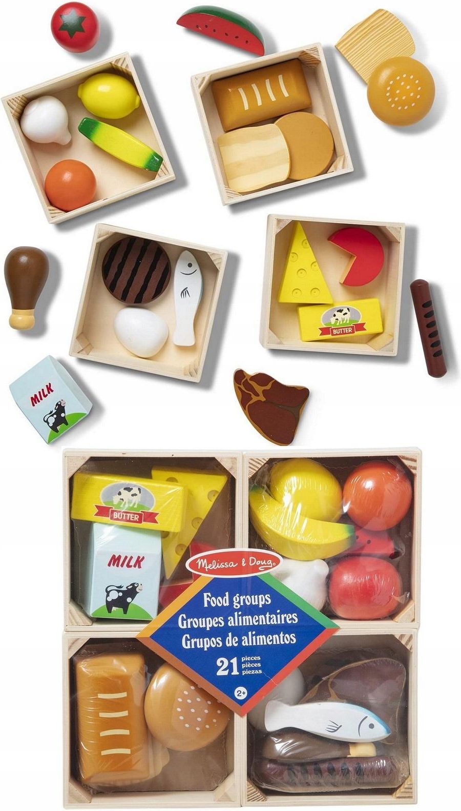 Zabawka Melissa & Doug Skrzyneczki Produkty Spożywcze Zabawa - Ceny i ...
