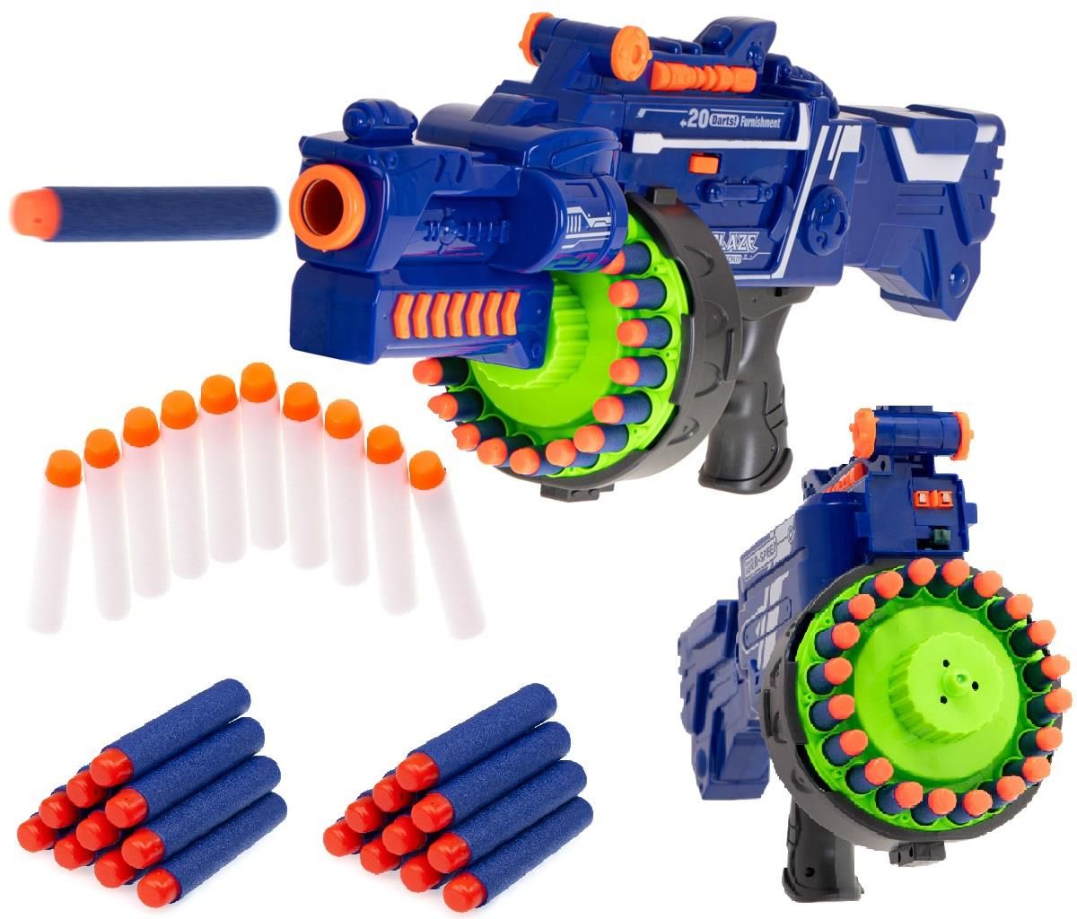 Zabawka Kontext Wyrzutnia Karabin Blaze Storm Nerf 140Szt - Ceny i ...