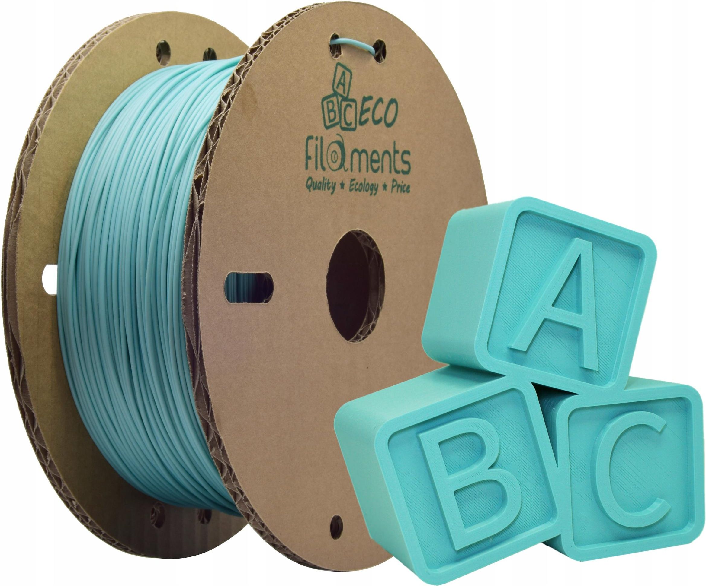 Filament FILAMENT ABC FILAMENTS AQUA BLUE 1KG - Opinie i ceny na Ceneo.pl