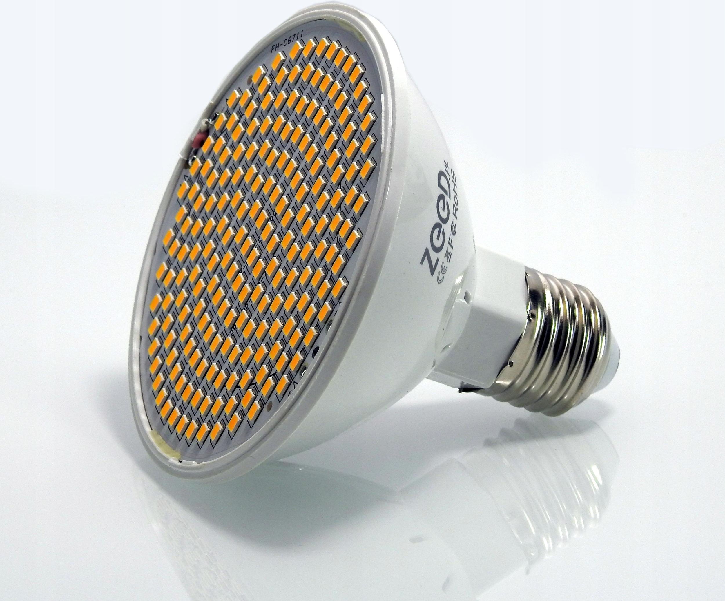 Żarówka Do Roślin Led Grow Full Spectrum 20W Biała - Ceny i opinie ...