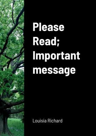 Please Read; Important message - Literatura obcojęzyczna - Ceny i ...