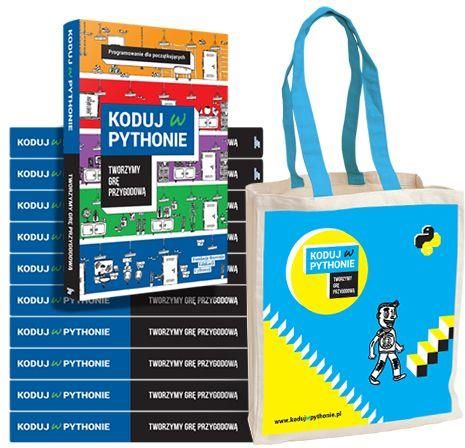 Zestaw Edukacyjny 30 Książek Koduj W Pythonie - Tworzymy Grę Przygodową ...