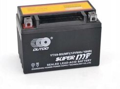 Części motocyklowe Outdo Akumulator Utx9-Bs 9Ah 140A Gel YTX9-BS ...