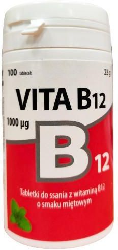 Vitabalans Vita B12 100tabl. do ssania - Opinie i ceny na Ceneo.pl