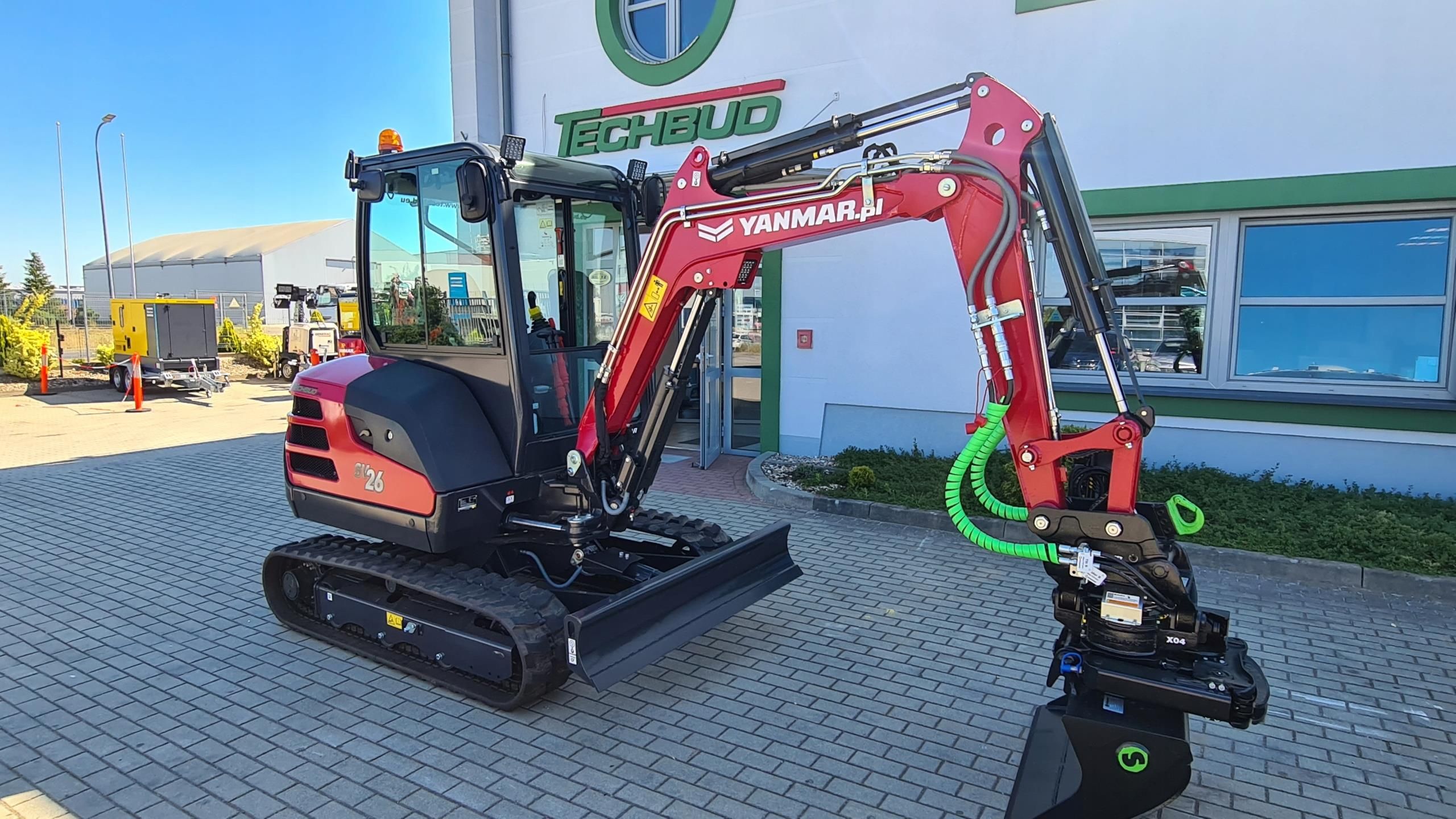 Minikoparka gąsienicowa Yanmar SV26 - Opinie i ceny na Ceneo.pl