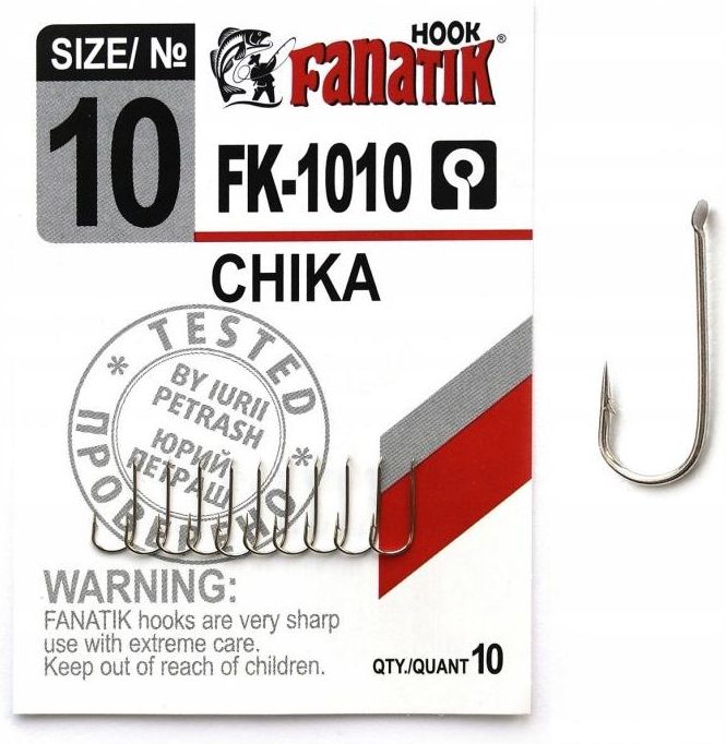 Fanatik Haczyk FK-1010-10 x10 Chika (FK101010) - Ceny i opinie - Ceneo.pl