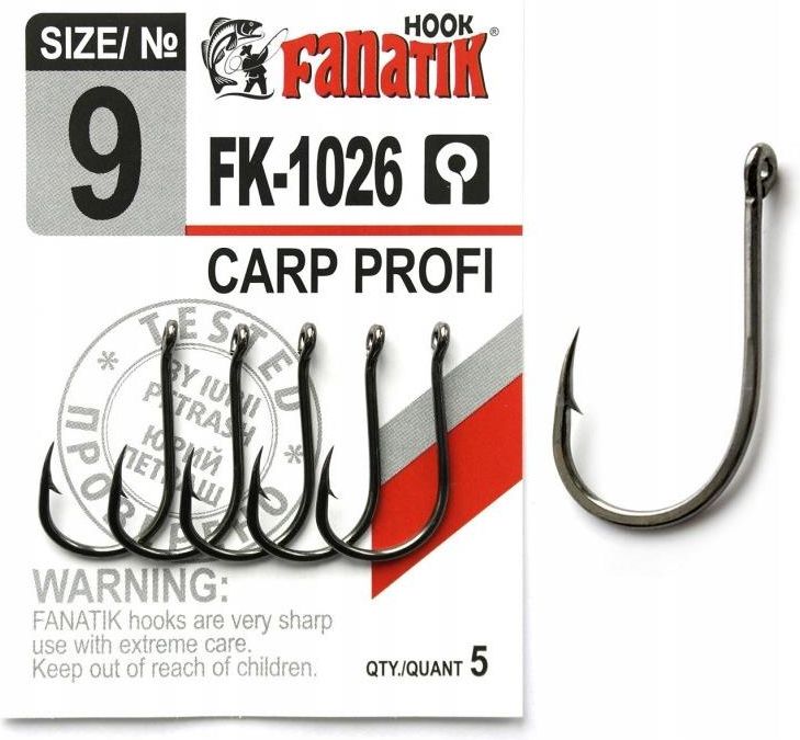 Fanatik Haczyk FK-1026- 9 x5 Carp Profi (FK10269) - Ceny i opinie ...
