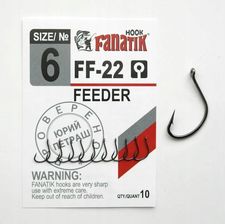 Fanatik Haczyk FF-22- 6 x10 Feeder (FF226) - Ceny i opinie - Ceneo.pl