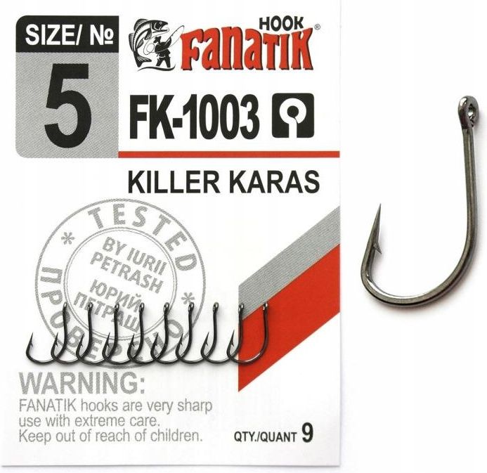 Fanatik Haczyk FK-1003- 5 x9 Karas (FK10035) - Ceny i opinie - Ceneo.pl