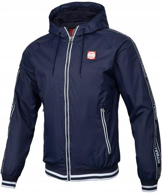 PIT BULL KURTKA NYLON JACKET HULL GRANAT M - Ceny i opinie - Ceneo.pl