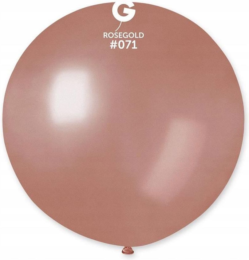 Godan Balon Kula Metaliczna Różowe Złoto Rose Gold 65 - Ceny i opinie ...