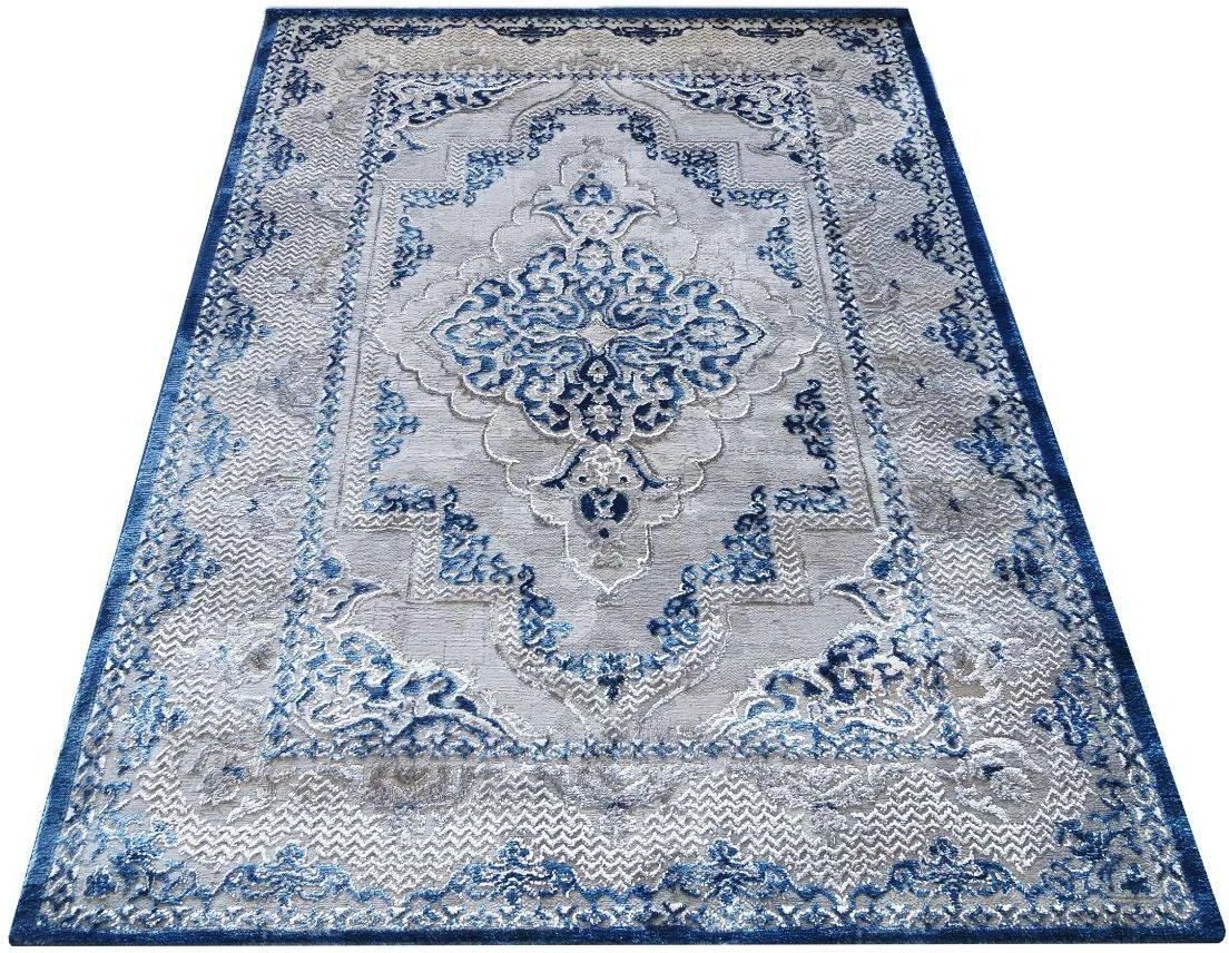 Dywany Turpol Dywan Ekskluzywny Do Salonu Juliet Szaro-Niebieski 02 ...