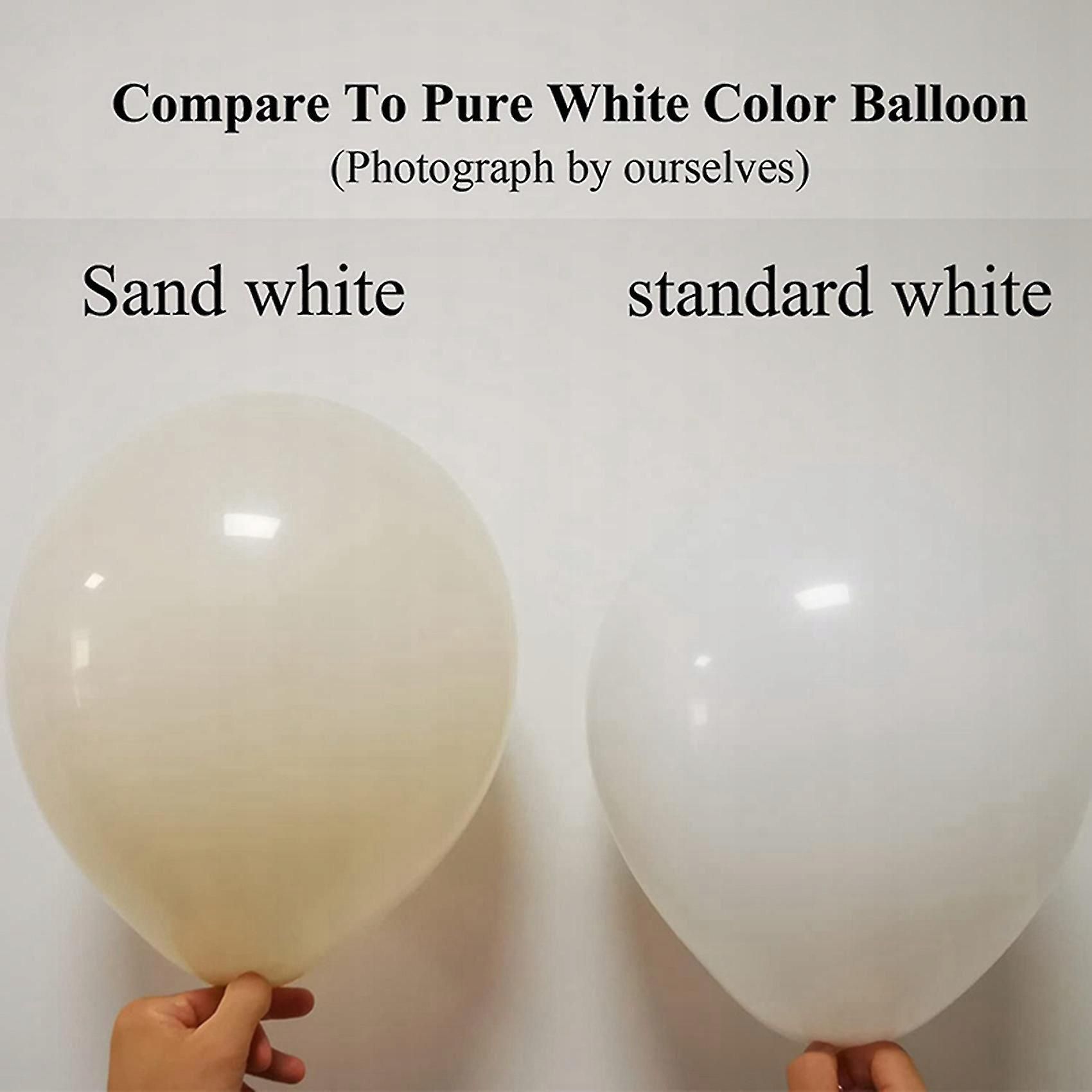 White Sand Balloons 12 Inch 100 Pcs Birthday - Ceny i opinie - Ceneo.pl
