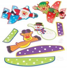 Baker Ross At342 Festive Gliders Pack Of 8 Flying - Ceny i opinie - Ceneo.pl