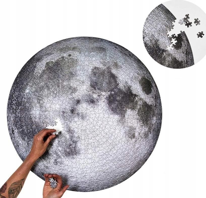 Bedde Premium Puzzle Tektura 1000El. Księżyc Okrągłe - Ceny i opinie ...