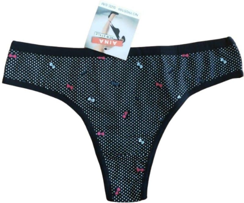 Aina Majtki Damskie Stringi Czarne Kropki Bawełna L/Xl - Ceny i opinie ...