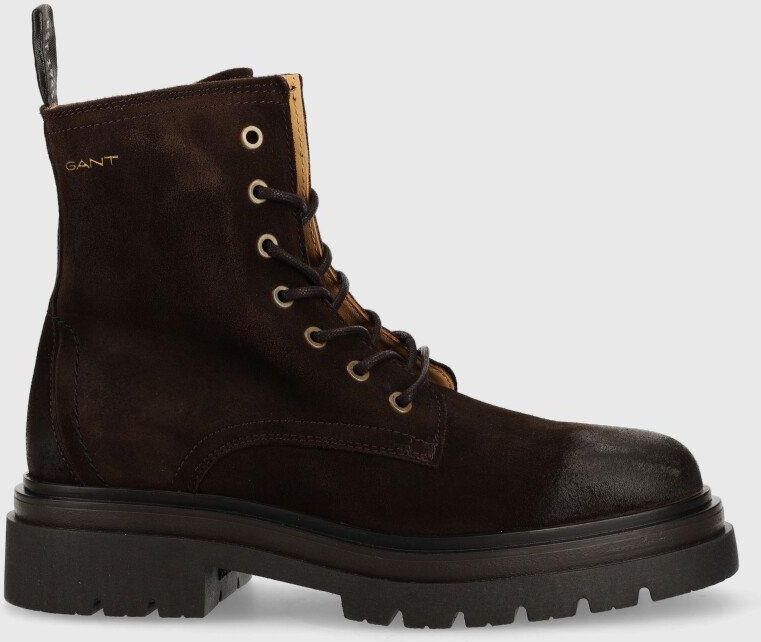 Gant trapery zamszowe Ramzee męskie kolor brązowy - Ceny i opinie ...