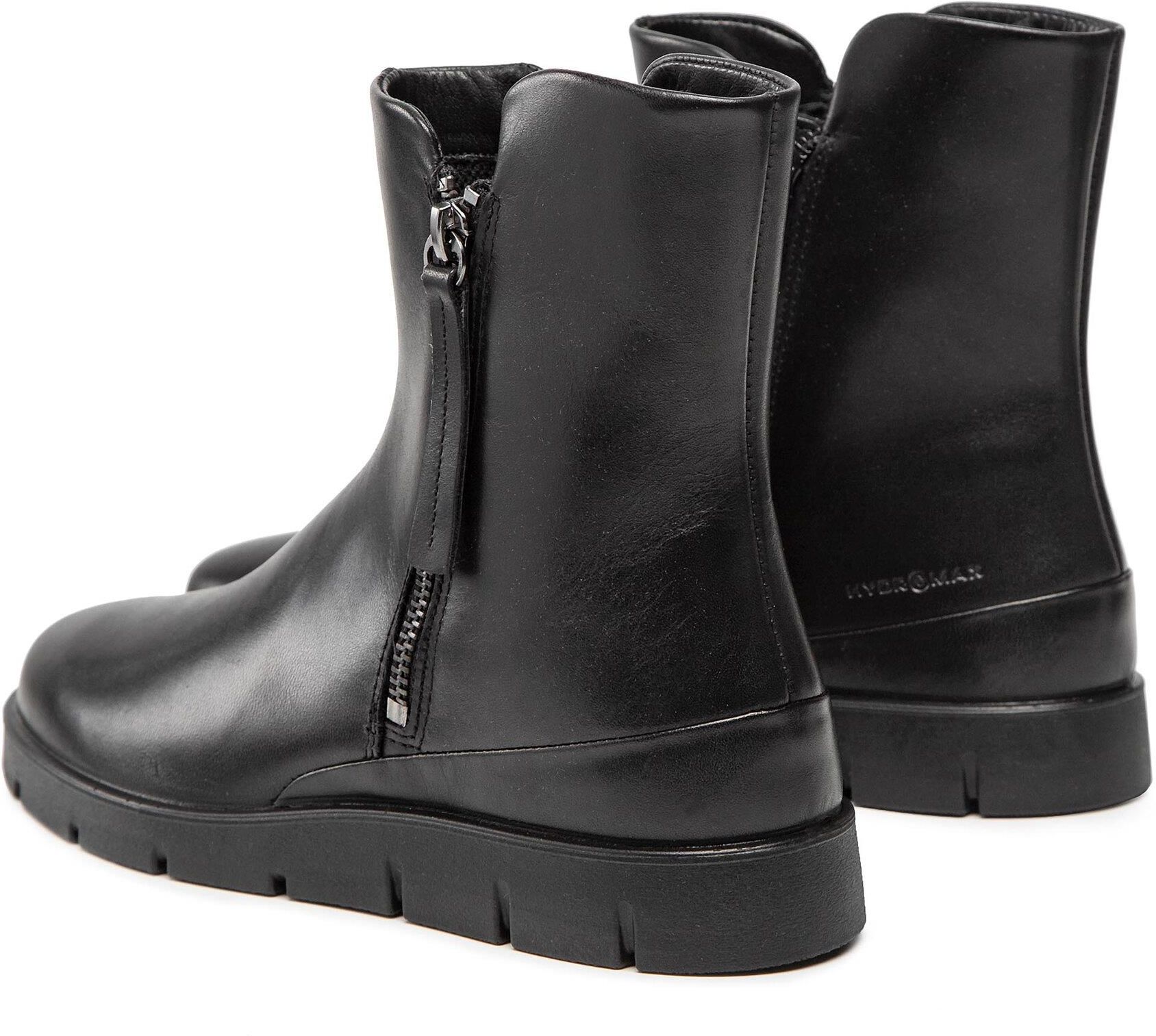 ECCO Botki Bella 28239301001 Czarny - Ceny i opinie - Ceneo.pl