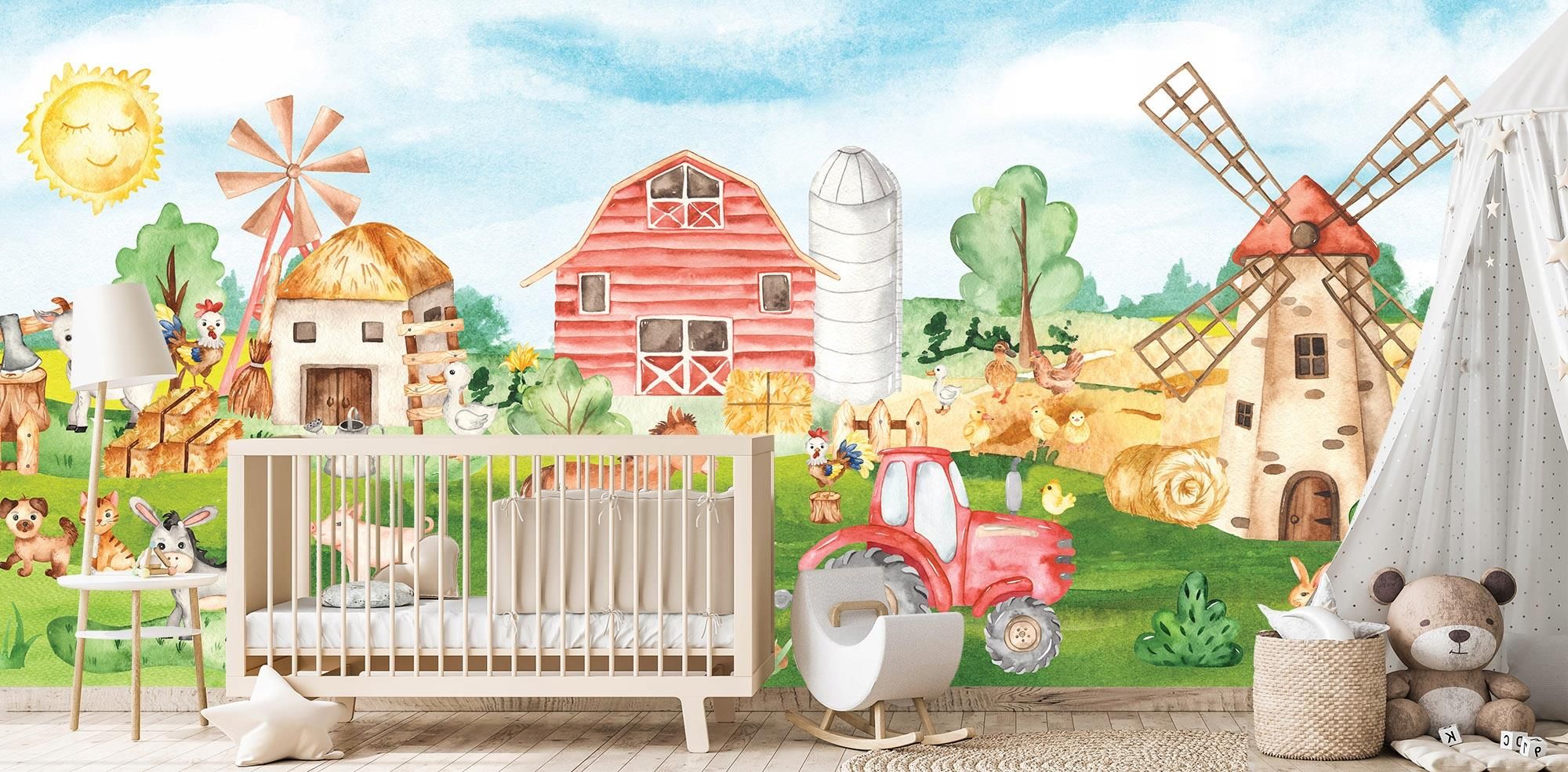 Tapeta Fototapeta Farma Zwierzęta Flizelina Latex - Opinie i ceny na ...