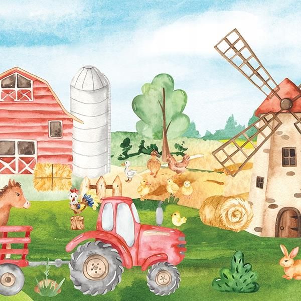 Tapeta Fototapeta Farma Zwierzęta Flizelina Latex - Opinie i ceny na ...