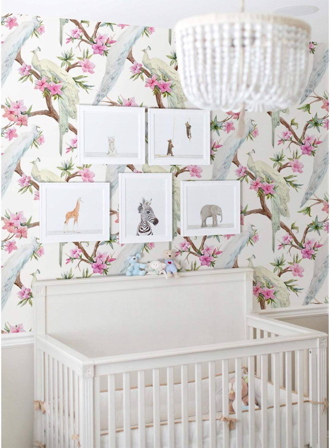 Coloray Flizelina Ścienna Białe Pawie 104x70 PLFF104X70CW85 - Opinie i ...