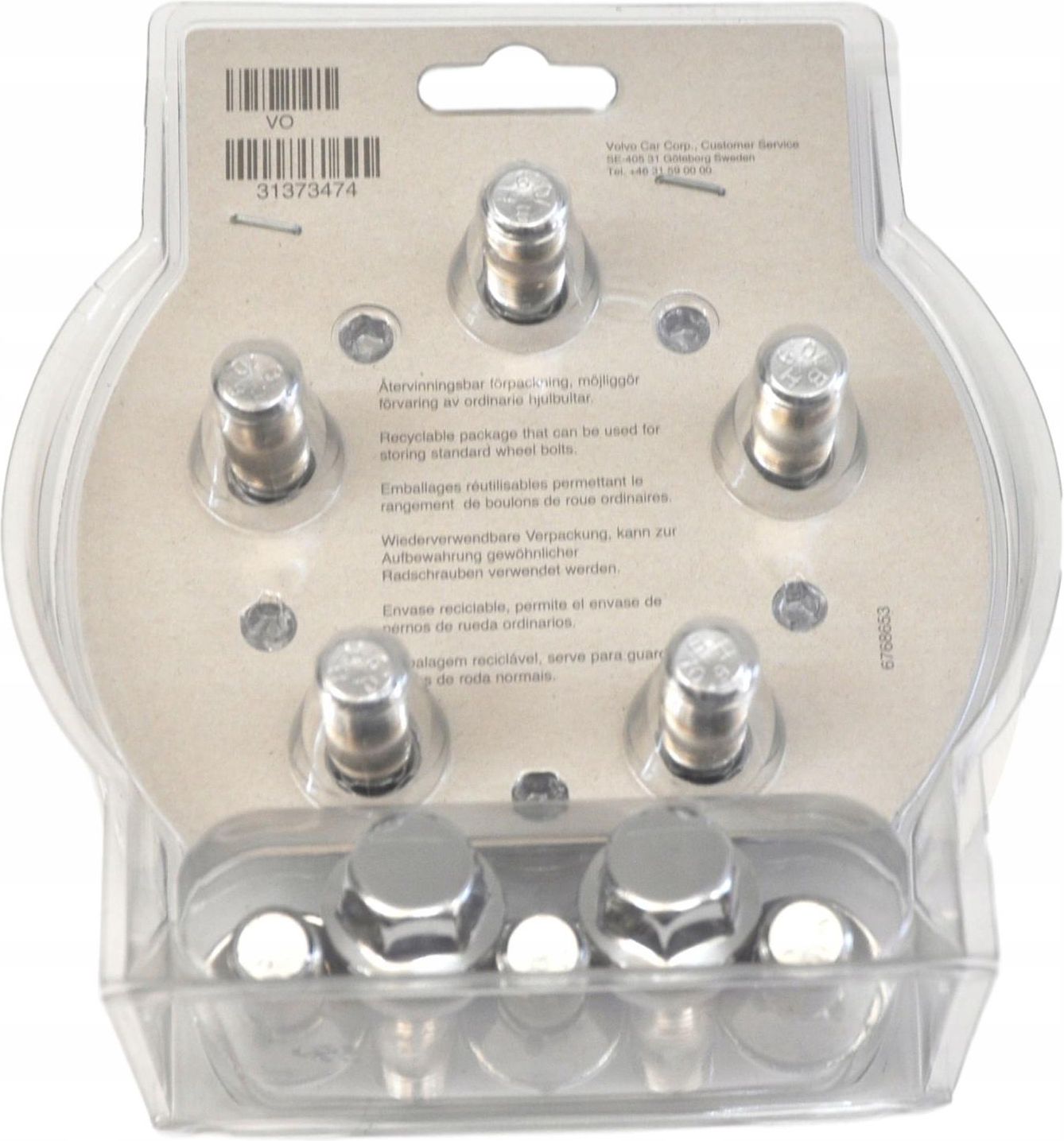 Volvo Xc60 Xc90 Śruby Felgi Koła Chrom 20Szt 31373474 - Opinie i ceny ...