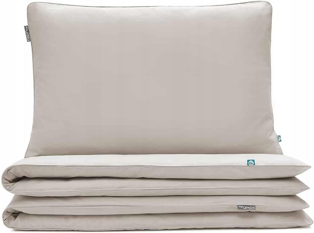 Mumla Pościel Basic Beżowy 90X120cm + 60X40cm - Opinie i atrakcyjne ...