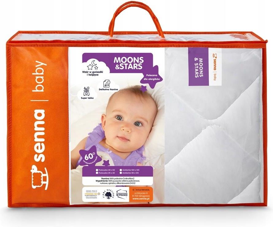 Senna Baby Komplet Pościeli Moons Stars 100X135 - Opinie i atrakcyjne ...