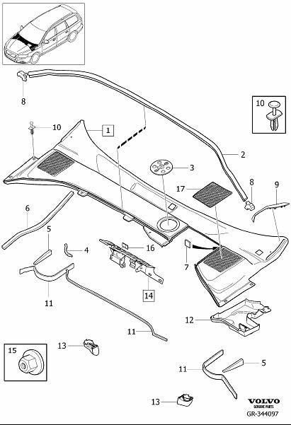 Volvo S80 V70 Xc70 Lewa Uszczelka Pianka Podszybia 30716210 - Opinie i ...