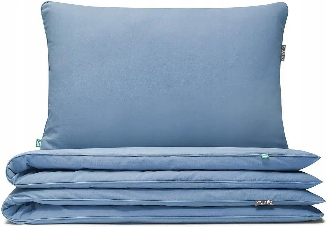 Mumla Pościel Basic Niebieski 140X200 (70X80) - Opinie i atrakcyjne ...