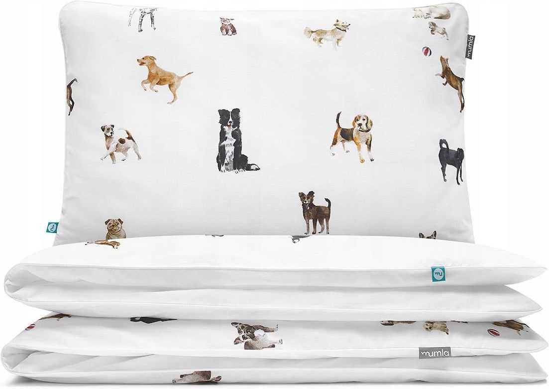 Mumla Pościel Psy 140X200 (80X70) - Opinie i atrakcyjne ceny na Ceneo.pl