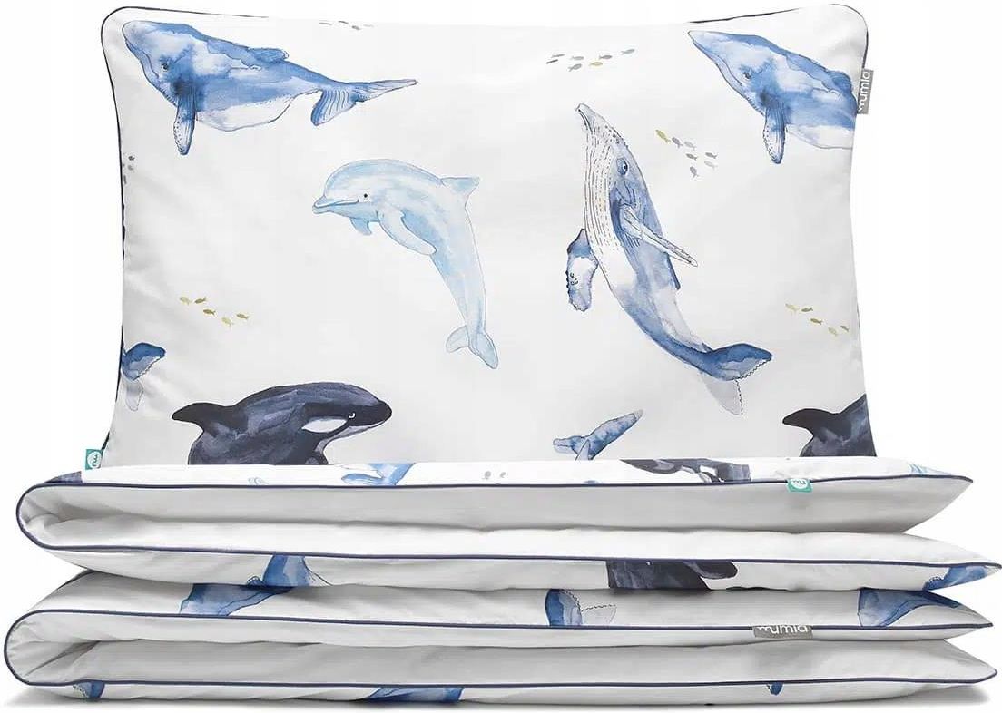 Mumla Pościel Wieloryby 140X200 (60X50) - Opinie i atrakcyjne ceny na ...