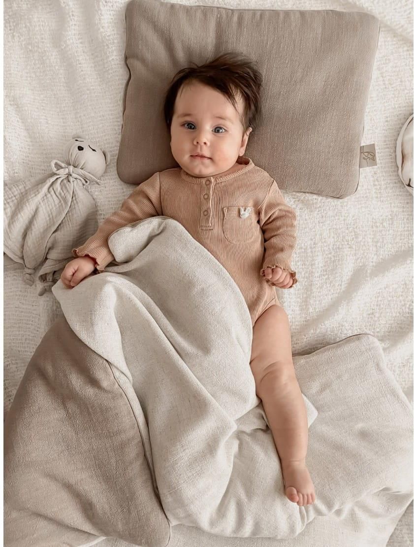 Baby Steps Pościel 135X100 Linen White Sepia Rose - Ceny i opinie ...