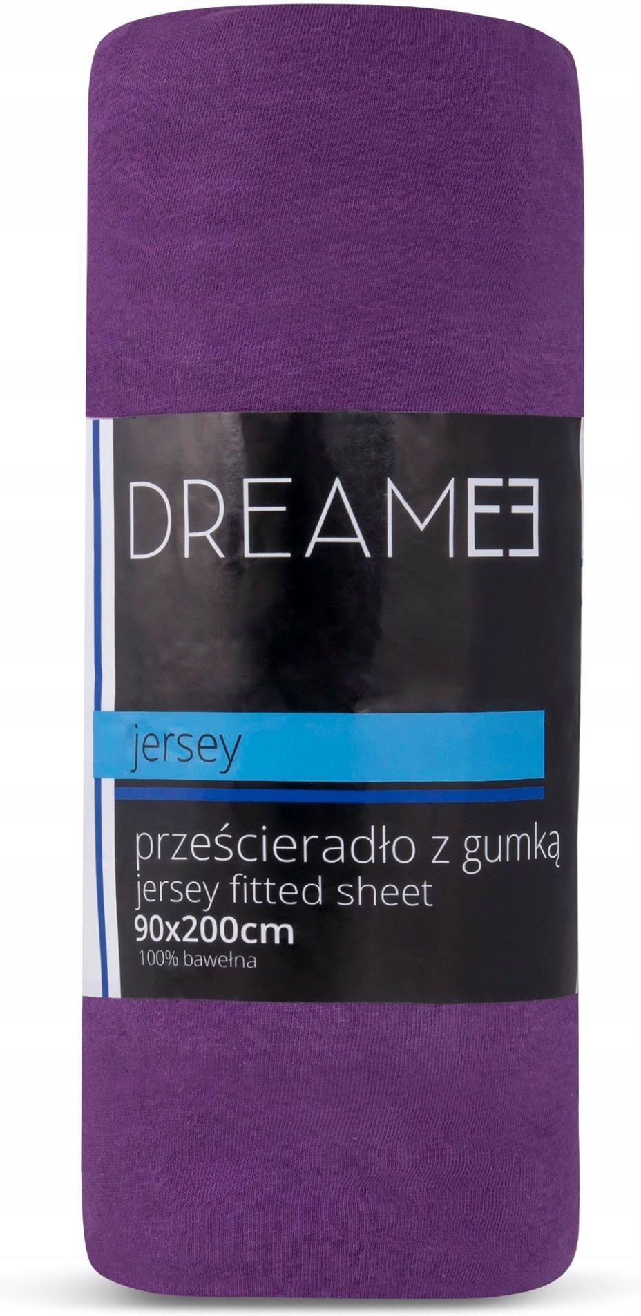 Carbotex Prześcieradło Jersey Z Gumką Fioletowe 90X200 Baw - Opinie i ...