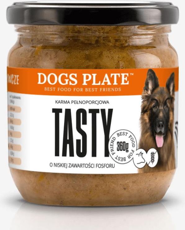 Karma Dogs Plate Tasty Karma Dla Psów Dorosłych Z Szynki Wieprzowej ...