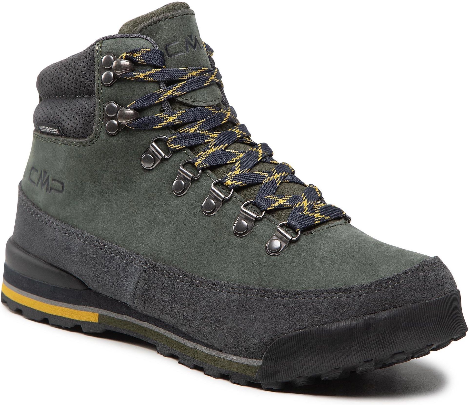 Buty trekkingowe Cmp Heka Hiking Shoes Wp 3Q49557 Militare Antracite ...