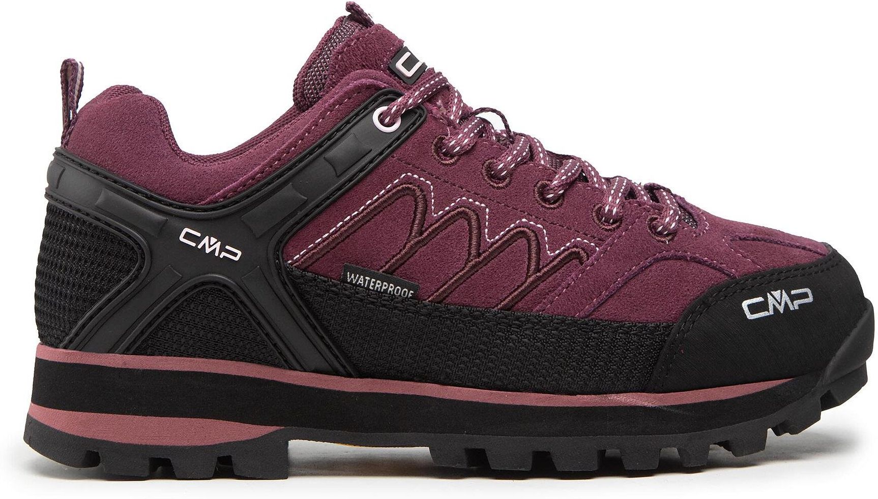Buty trekkingowe Cmp Moon Low Wmn Trekking Shoe Wp 31Q4786 Fioletowy ...