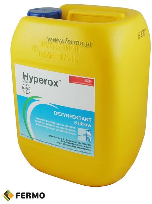 Do hodowli zwierząt Fermo Środek Do Dezynfekcji Hyperox Pojemność 5 Litrów (F1703) - Ceny i ...