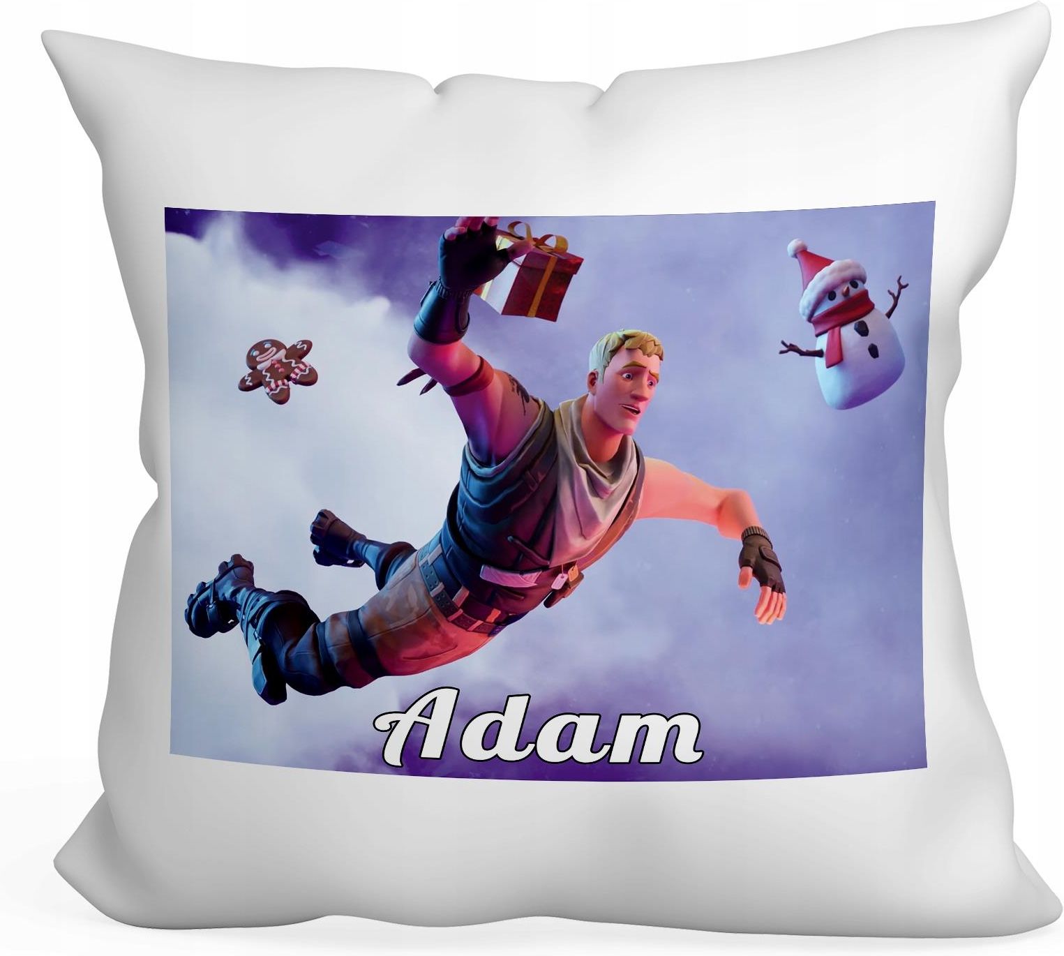 Poduszka Fortnite 40x40 Prezent Upominek + Imię - Opinie i atrakcyjne ...