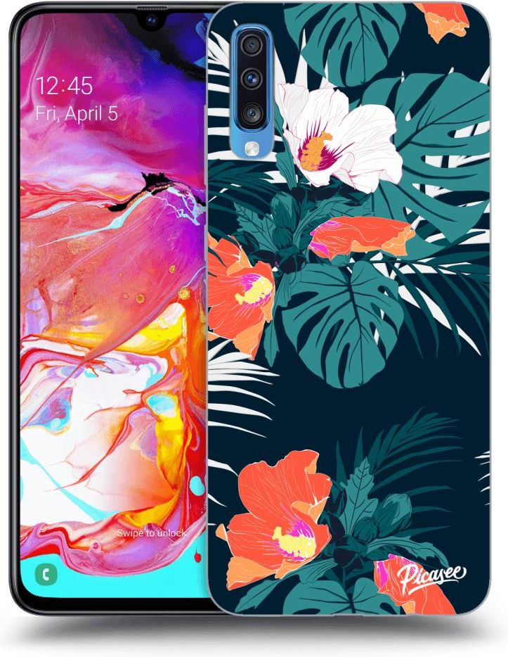 Silikonowe Czarne Etui Na Samsung Galaxy A70 A705F - Monstera Color ...