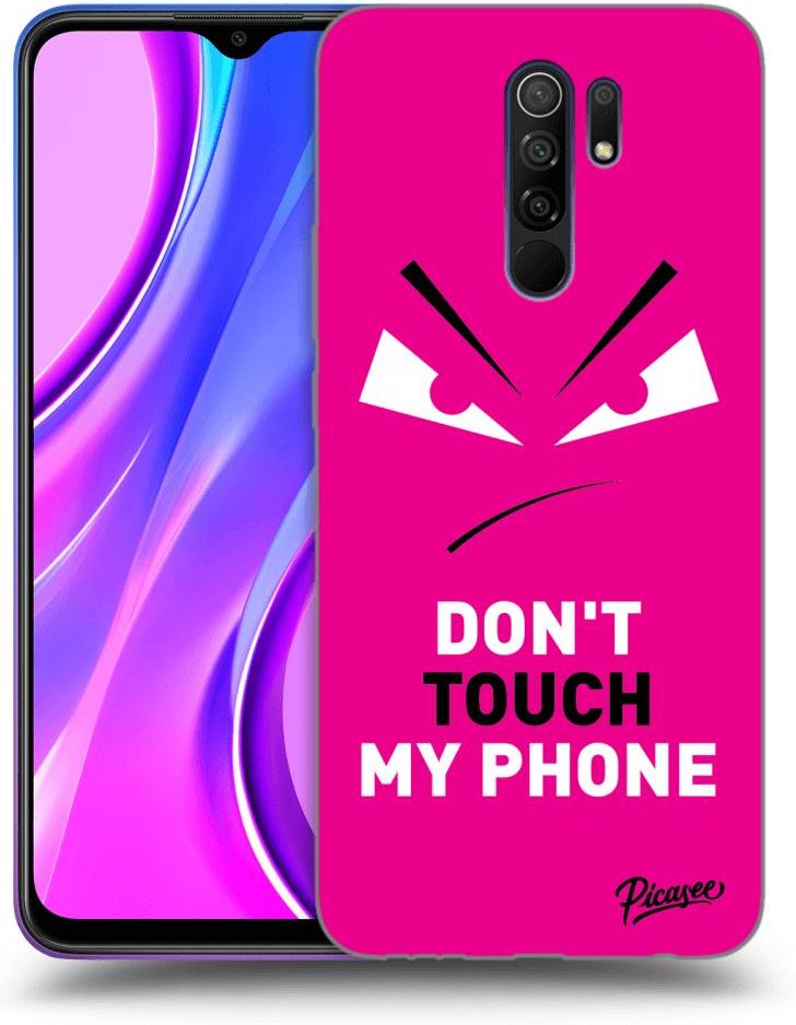 Silikonowe Czarne Etui Na Xiaomi Redmi 9 - Evil Eye - Pink (1740090263 ...