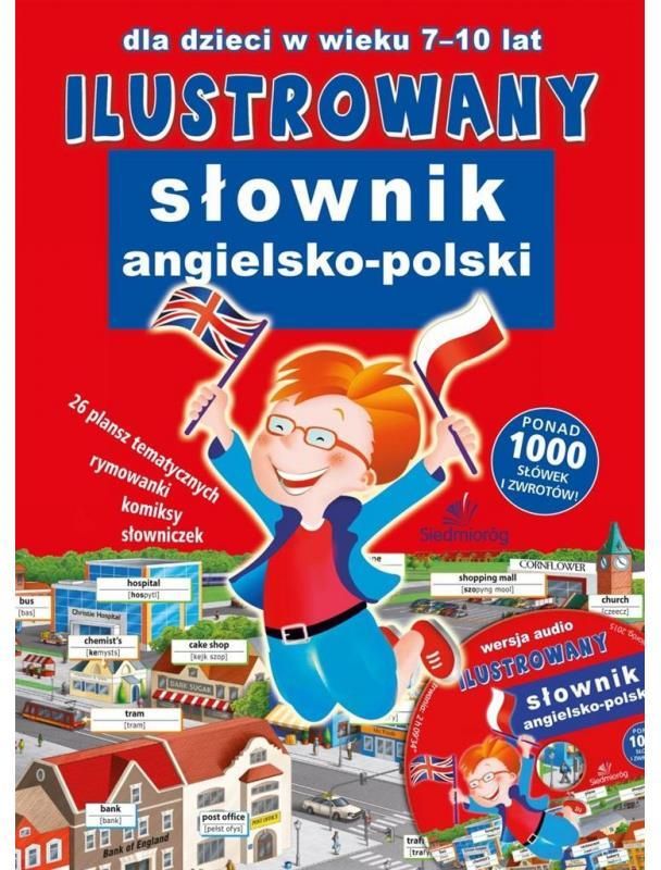 Ilustrowany słownik angielsko-polski z płytą CD - Ceny i opinie - Ceneo.pl