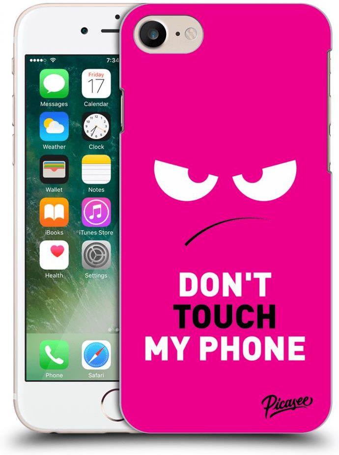 Ultimate Case Pro Apple Iphone 7 - Angry Eyes - Pink (50430257) - Etui ...